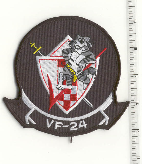 VF-24 FIGHTING RENEGADES- TOMCAT GRUMMAN NAVY-F-14D F14 TWO TAILS Patch ...