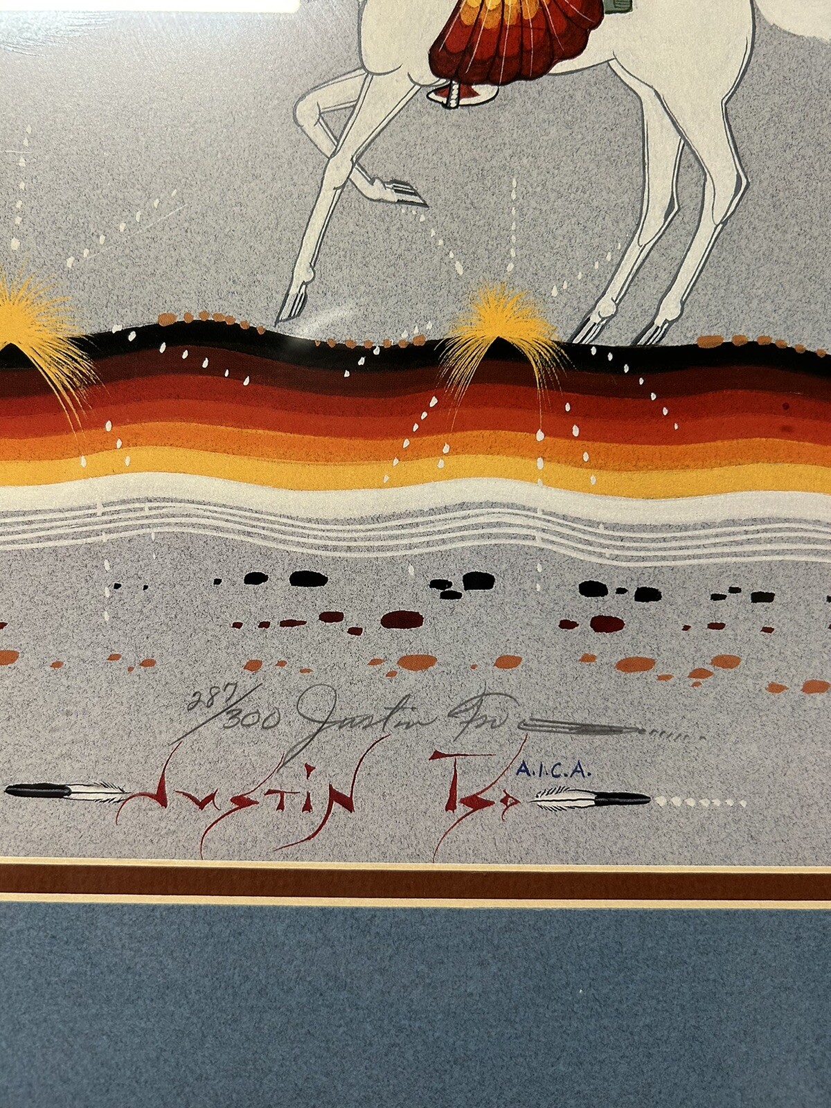 Justin Tso Navajo Limited Edition Lithograph | eBay