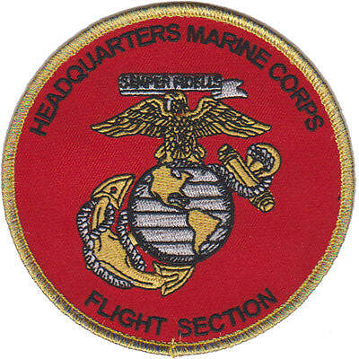 Officially Licensed USMC Headquarters Flight Section Patch | eBay