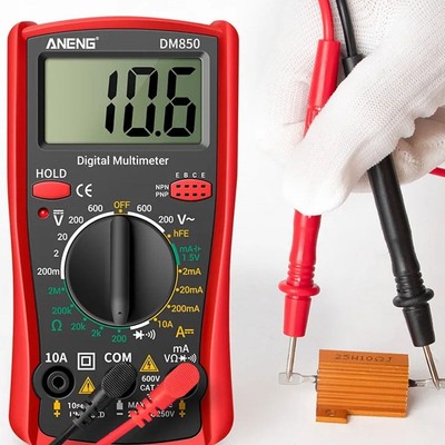 High Precision Voltage Meter AC/DC Capacitance Test Meter Multimeter ...