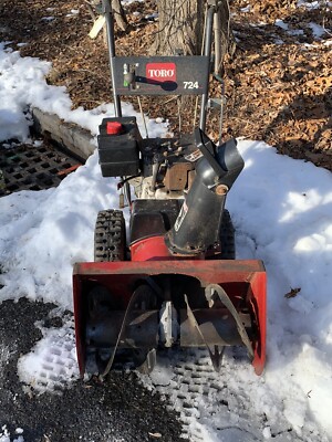 snow blower TORO 724 | eBay