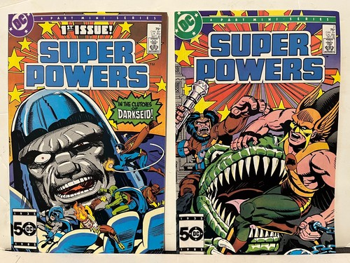 Super Powers #1-6 Comic Set 1985 - DC Comics - Batman Superman Wonder ...
