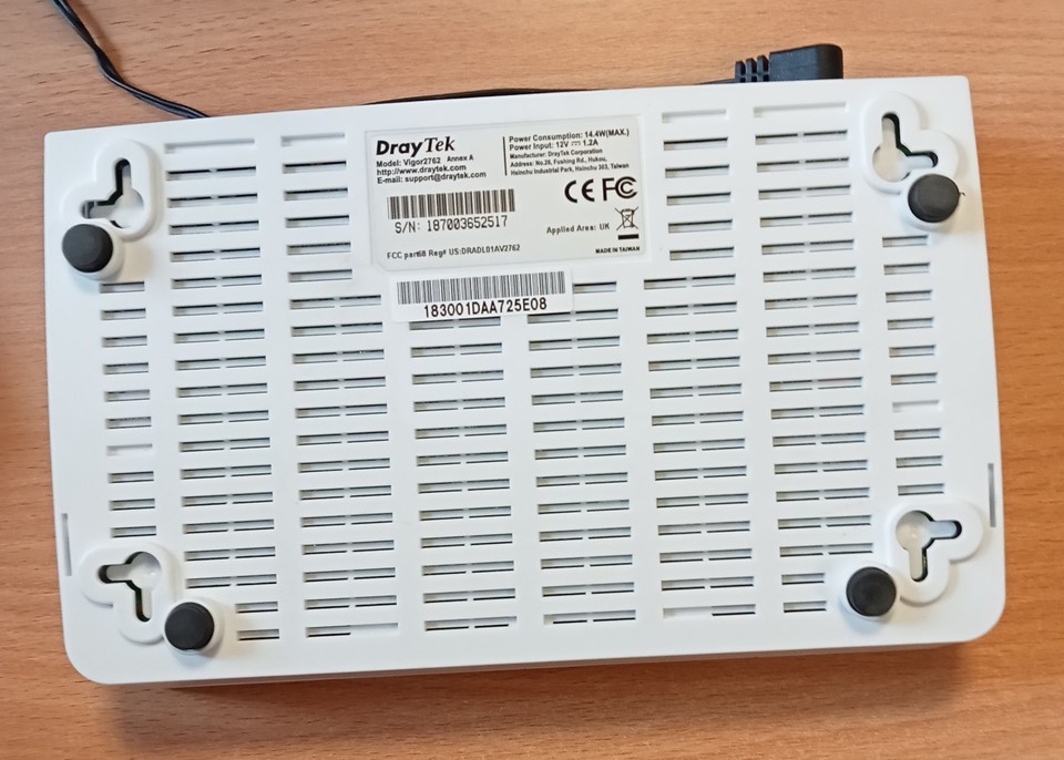 DrayTek Vigor 2762 Router firewall for ADSL, VDSL or Ethernet WAN | eBay UK