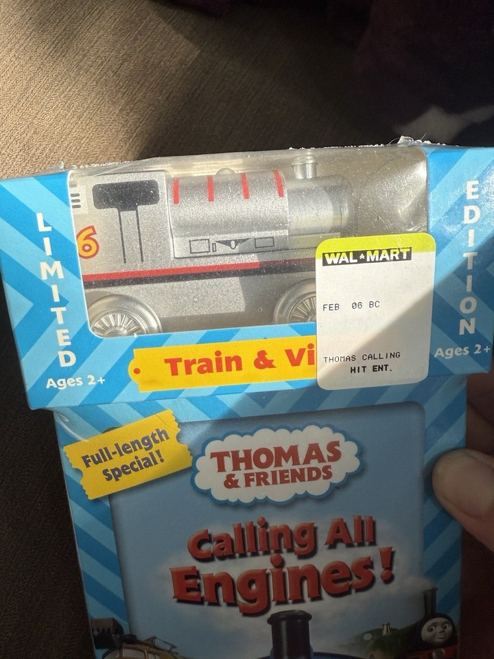 New Thomas & Friends Calling All Engines Limited Edition VHS Tape 2005 ...