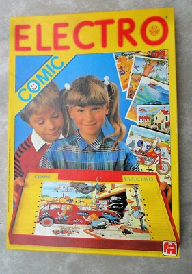1982 Discovery Toys Comic Electro Game #4615 Works Self Checking Ages 6 ...