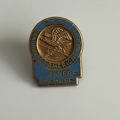 National Rifle Association NRA Five Year Member Lapel Pin 0.5” | eBay