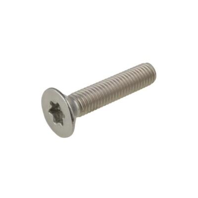 Pack of 5 Stainless M4 x 10mm Metric Countersunk Torx (T20) Machine ...
