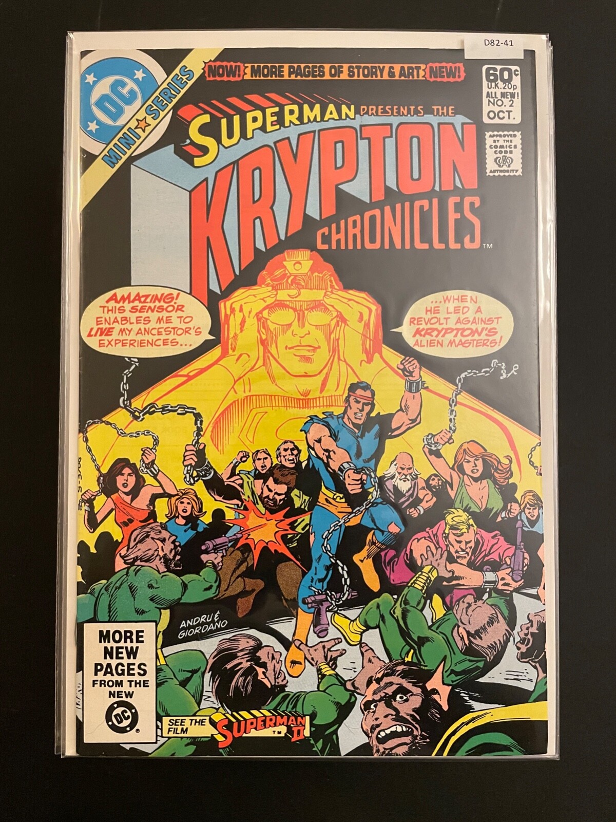 Superman Presents the Krypton Chronicles 2 High Grade 9.0 DC Comic Book D82-41 | eBay