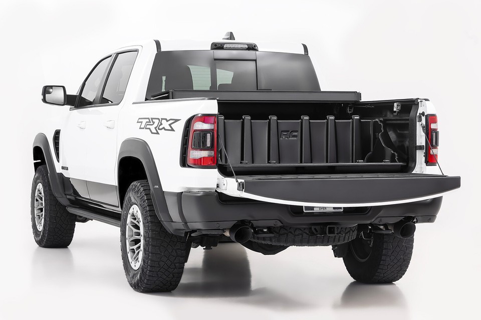 Rough Country Truck Bed Cargo Storage Box Easy Access Full Size 56 ...
