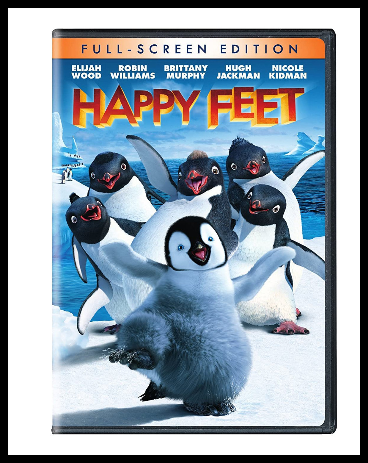 Happy Feet DVD THE MOVIE FULL SCREEN Elijah Wood Robin Williams ...