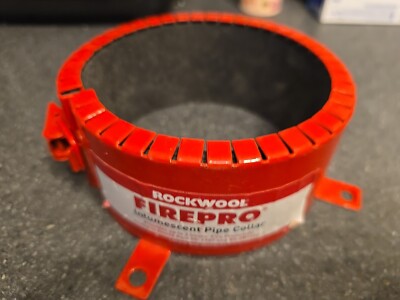 Rockwool Firepro Pipe Collar X 3 | eBay UK