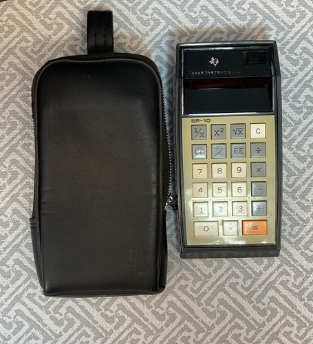 TEXAS INSTRUMENTS SR-10 Electronic Slide Rule Calculator untested With ...