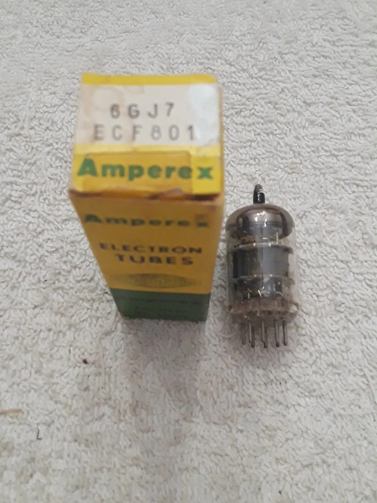 NOS Amperex 6GJ7 / ECF801 Vacuum Tube | eBay