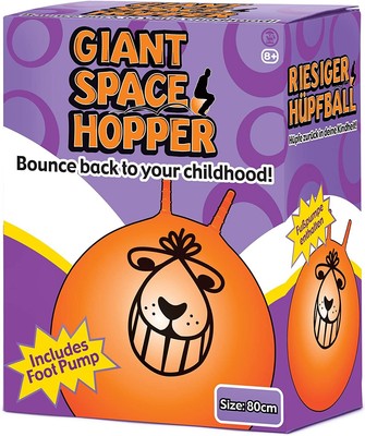 Giant Adult Space Hopper 80CM Inflatable Bouncy Kangaroo Bounce Ride On ...