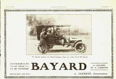 1908 -Automobiles CLEMENT-BAYARD - French Ad | eBay
