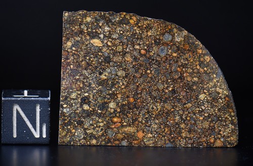 Meteorite NWA 16457 - LL3 Chondrite - STUNNING Chondrules - polished ...