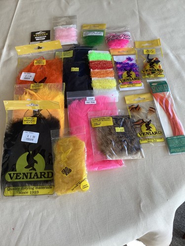 Fly tying materials ,job lot.Box 1 | eBay UK