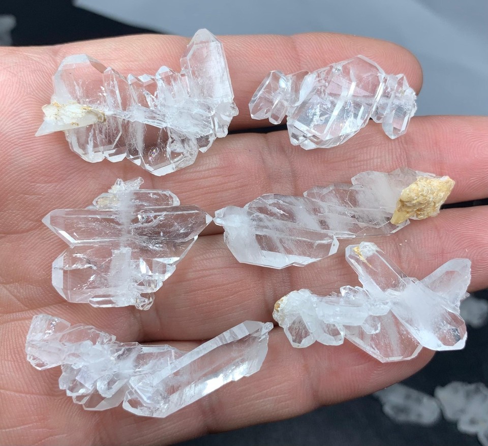 Faden Quartz Crystals Lot, Baluchistan Mineral Specimen (228g/40pc) | eBay