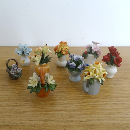 9x Vintage 1981 Franklin Mint Flower Of The Year Collection | eBay UK