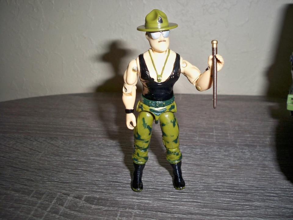 Triple T Tank SGT Slaughter 100% COMPLETE REPRO BATON 86 GI Joe ...