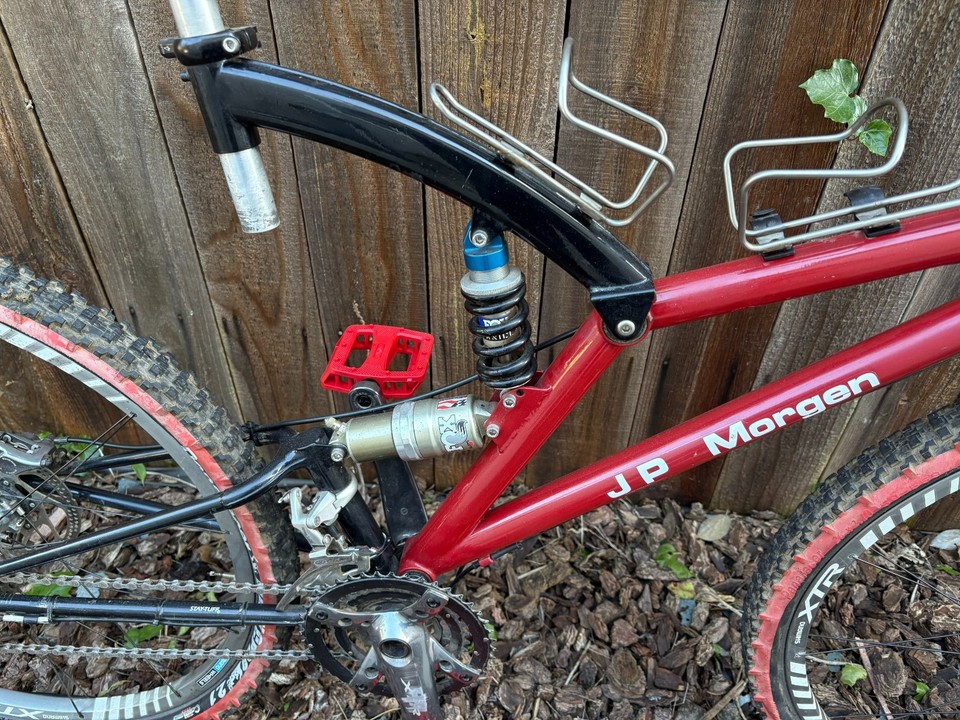 RARE J.P. MORGAN HAND BUILT SUSPENSION MOUNTAIN BIKE | eBay