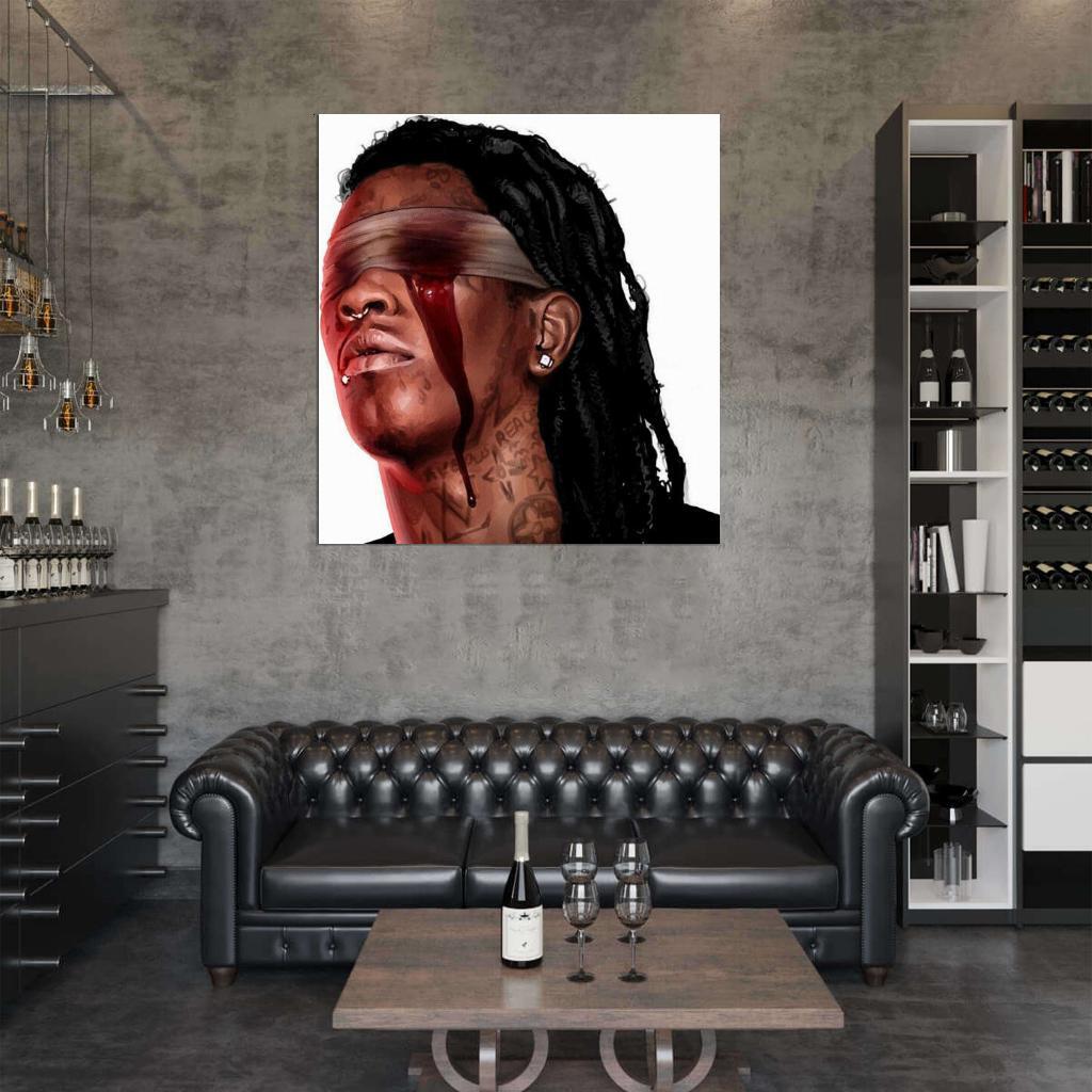 558611 Young Thug "Slime Season Music Album HD Cover Art 16x12 WALL ...