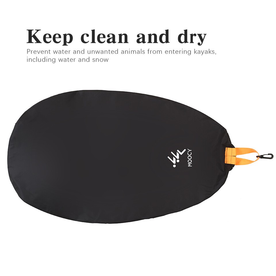Kayak Cockpit Cover Waterproof Kayak Cockpit Storage Shield Kayaking ...