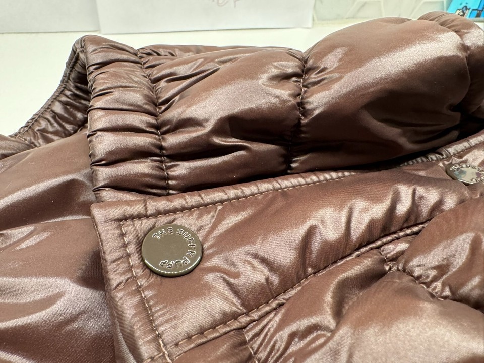 Aritzia The Super Ruff Puff (Dog Jacket) Hi-Gloss | Rich Mocha Brown ...