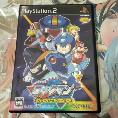 USED PS2 PlayStation 2 Rockman Power Battle Fighters (Language/Japanese ...