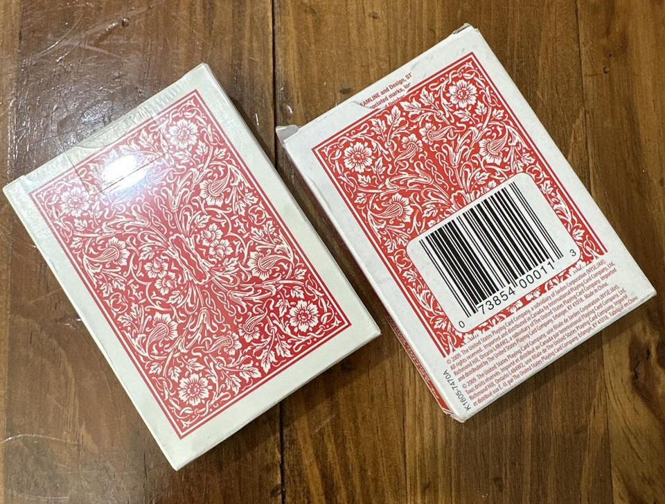 Streamline POKER Playing Cards NO.1 Plastic Coated Smooth Finish 1 is ...