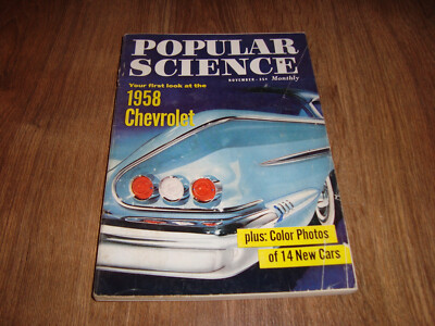 Vintage Popular Science Magazine November 1957 | eBay