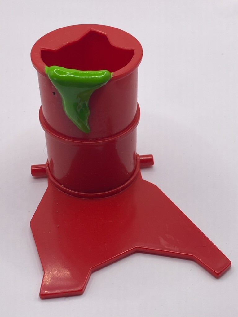 2012 TMNT Sewer Lair Playset Ooze Barrel Replacement Trash Can Ninja ...