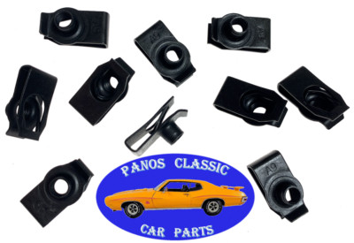 Chrysler Fender Dash Factory Correct M6 Screw Bolt U Clip Panel J Nut ...