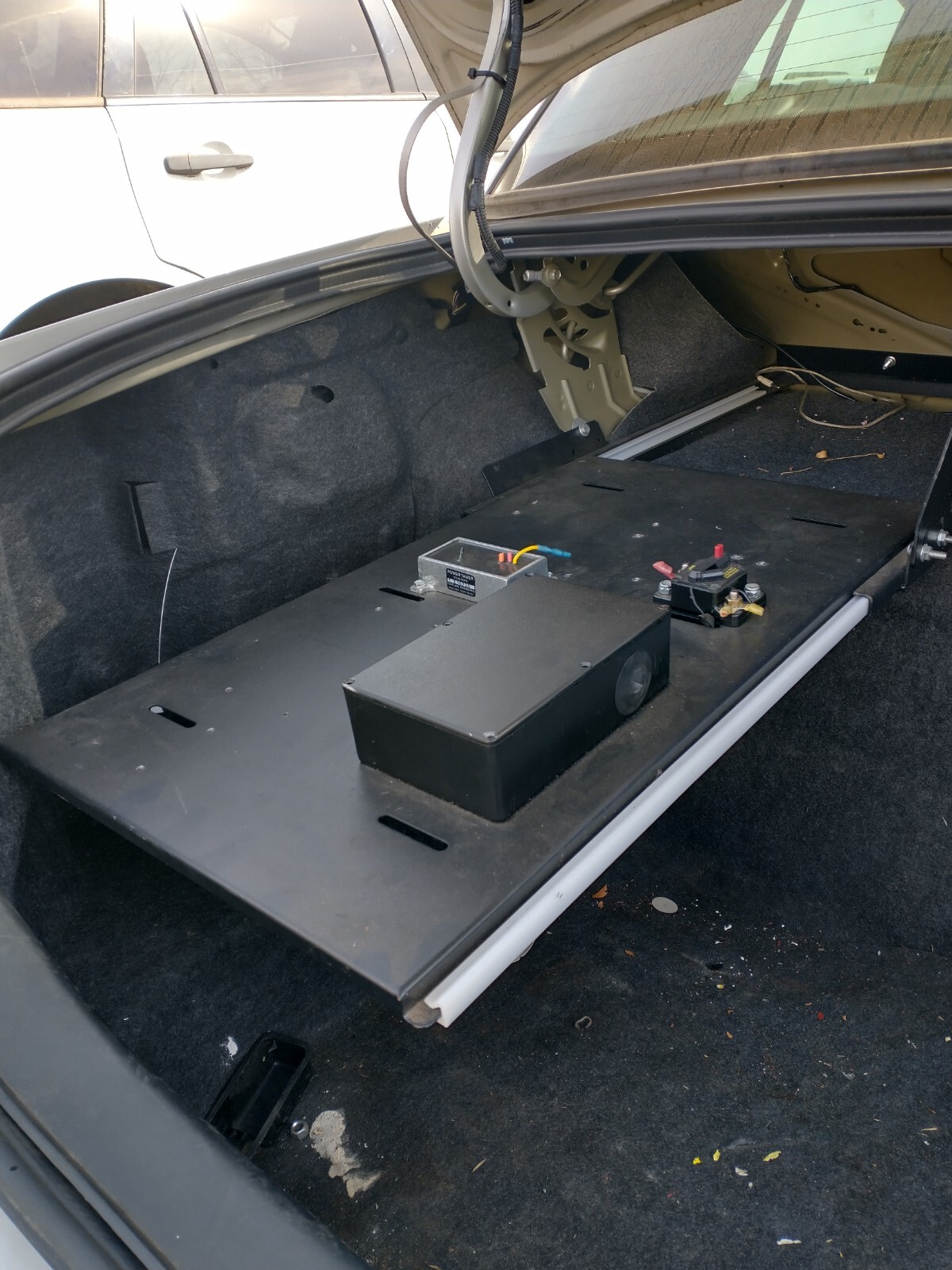 Havis C-3190 Trunk Tray Removed from Ford Crown Victoria Police ...
