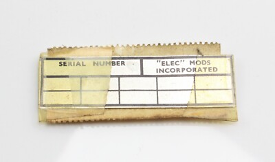 ID Plate 5UB/7393 5UB/4343053 Serial Number RAF Vintage Aircraft Part ...