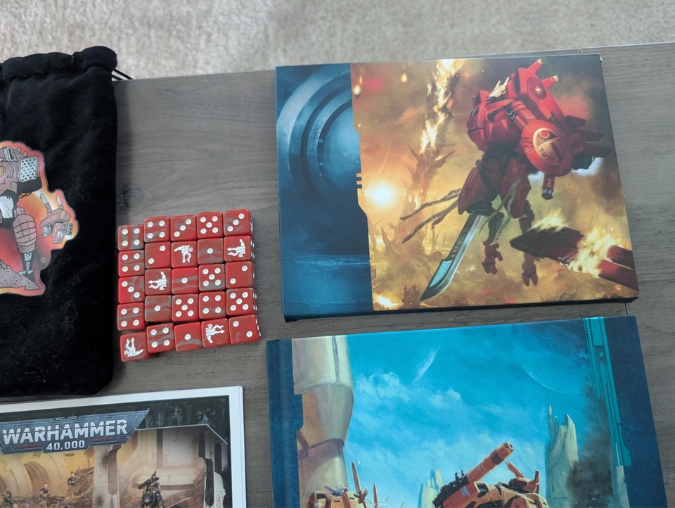 Warhammer 40k Tau Army including 10th Edition Codex and Cards + Dice | eBay