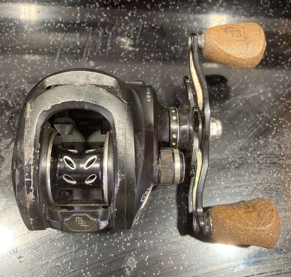 Concept A Baitcast Reel By 13 Fishing 6.6:1 Right Hand Freshwater Black ...