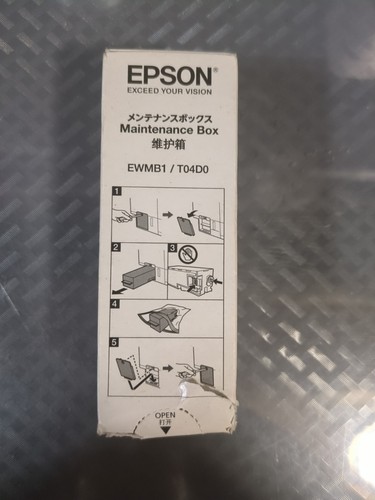 New Genuine Epson Ink Maintenance Box T04D000 for ET-7700 ET-7750 ...