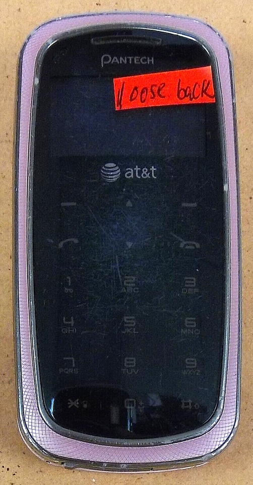 Pantech Impact P7000 - Pink and Silver ( AT&T ) Very Rare Smartphone ...