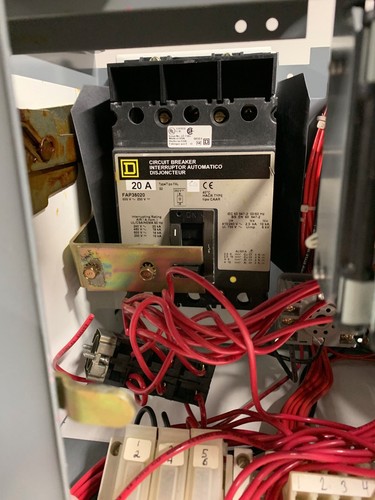 Square D Model 6 Size 1 Motor Control Center Bucket 12" 10HP 480V 3 ...