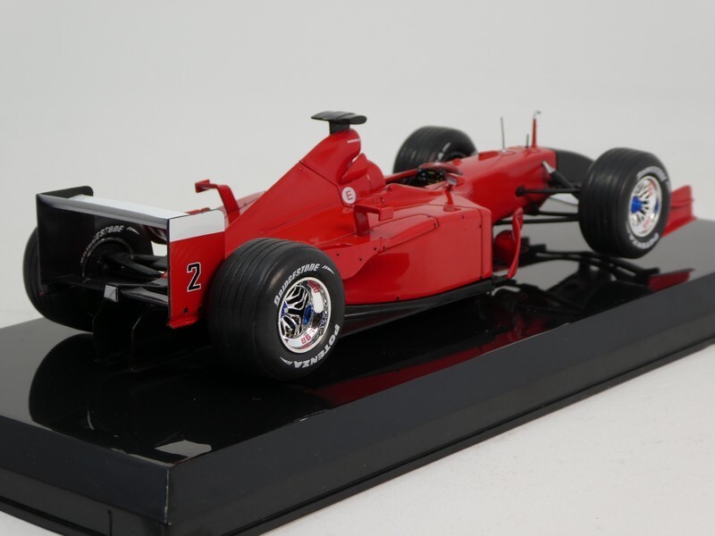 Ixo F1 Ferrari F2001 #2 Rubens Barrichello Black Nose Monza GP 2001 1/ ...