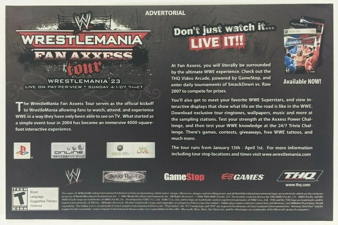 Wrestlemania 23 Logo