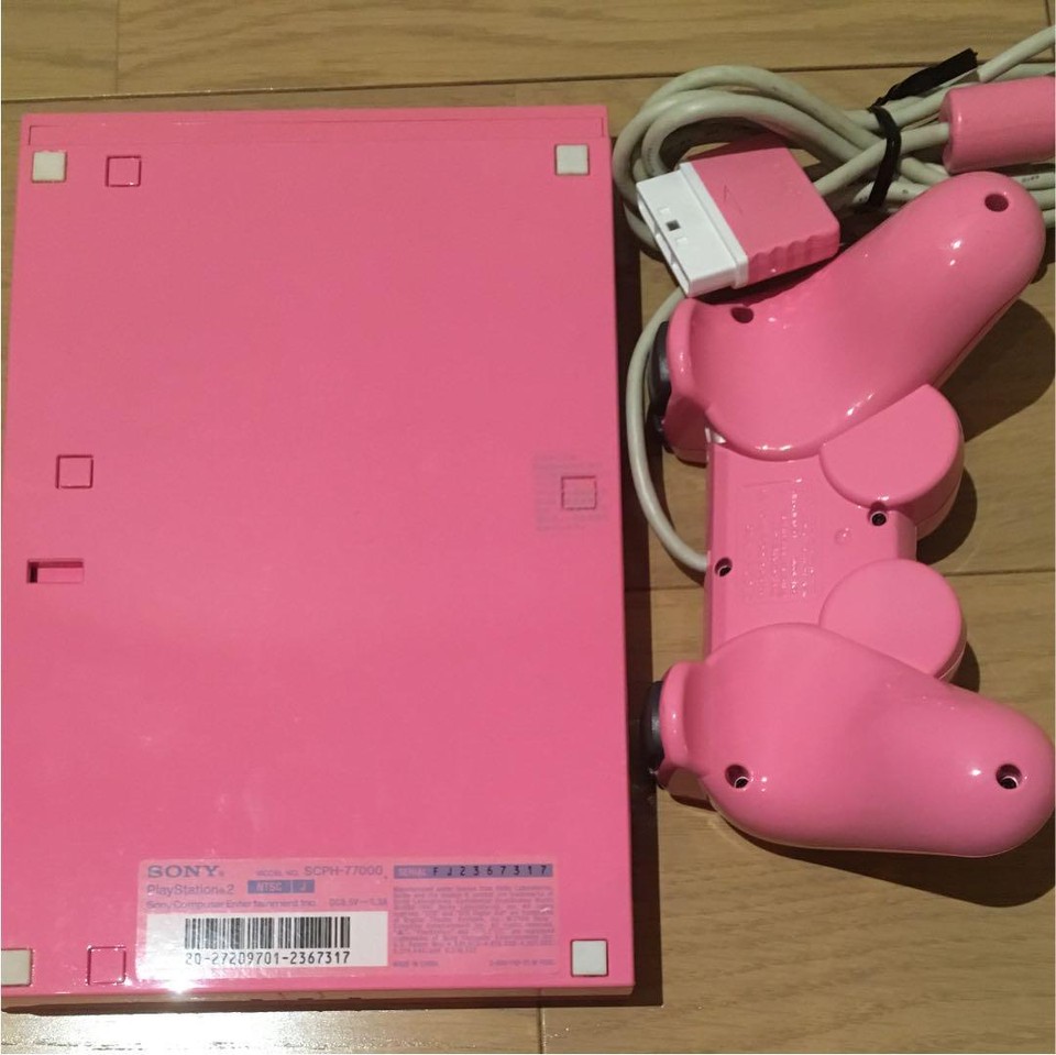 USED Sony Playstation 2 Slim Pink Console Limit Edition PS2 w/Boxed | eBay