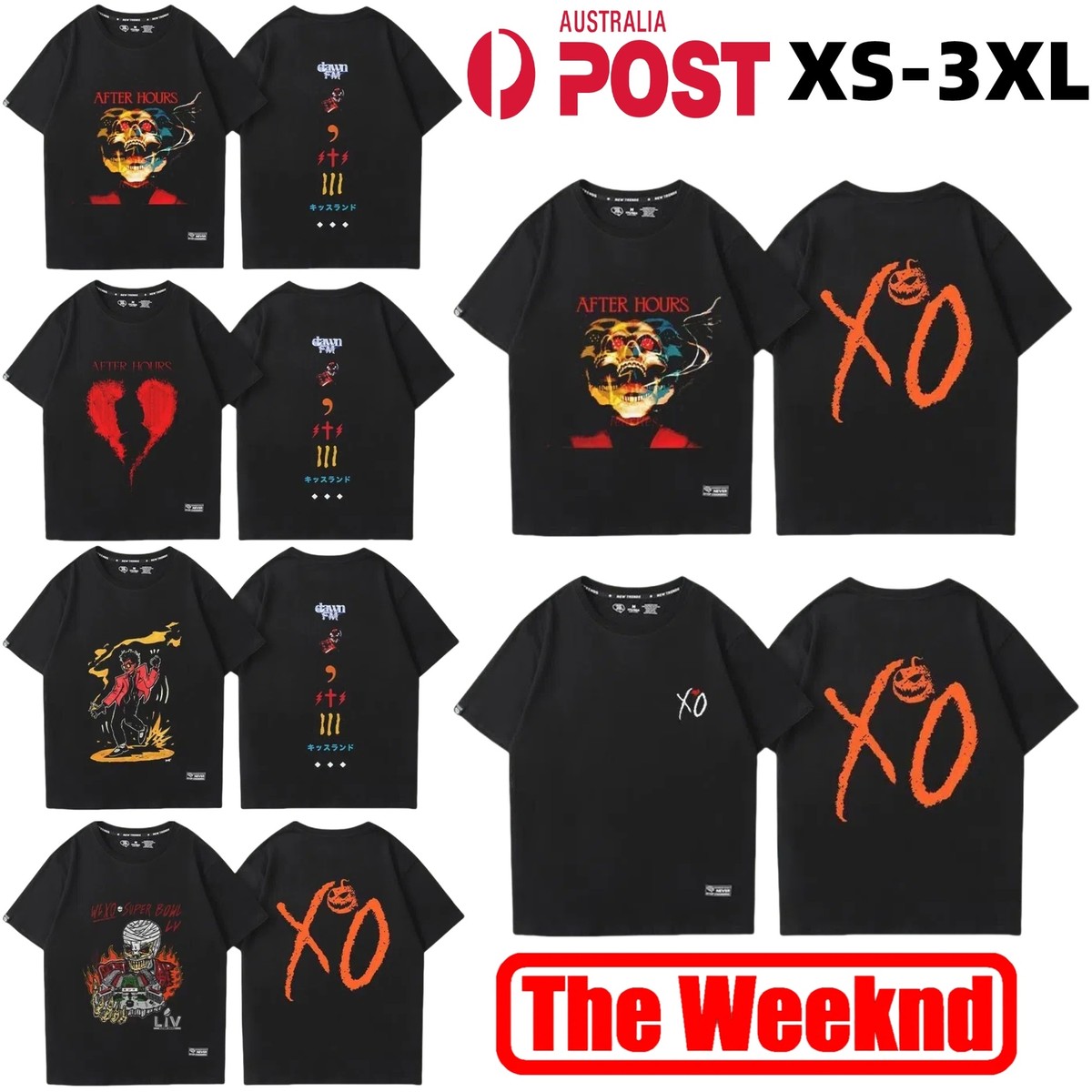 The Weeknd T Shirt Australia