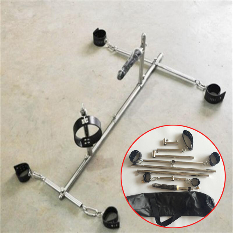 Bondage Stainless Steel Rack Furnitures Plug Handcuff Ankle Frame ...
