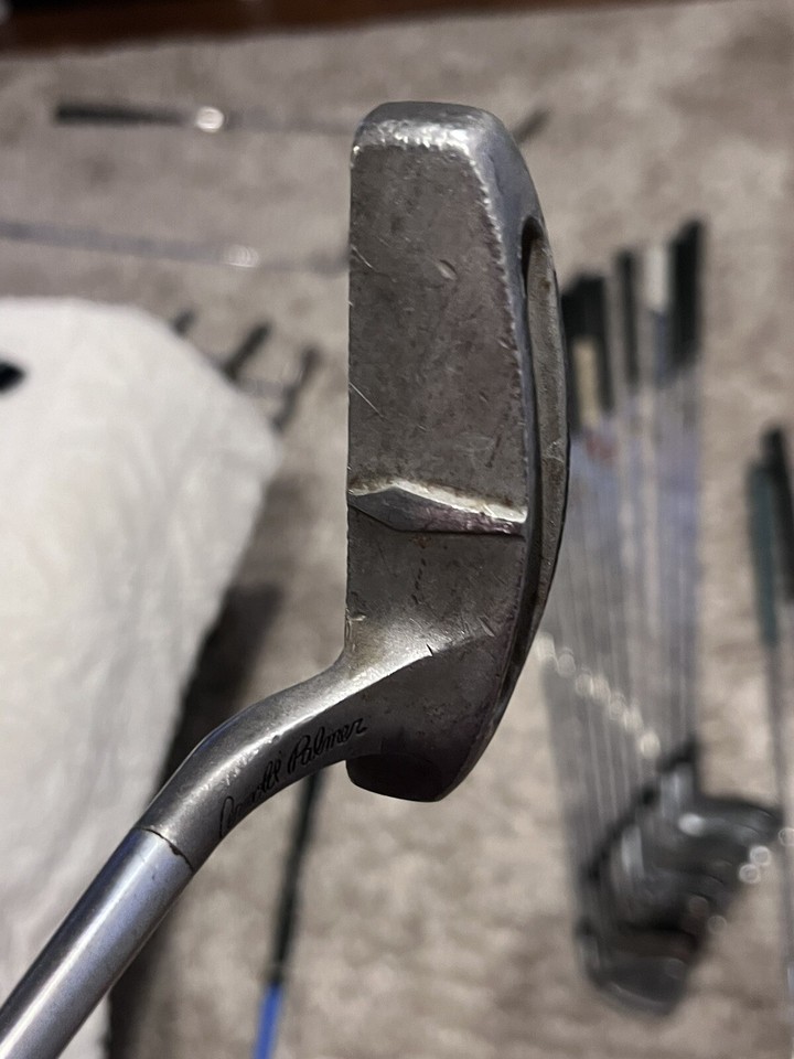 Vintage Arnold Palmer AP 42f Putter 35 Inch Right Hand OG Leather ...