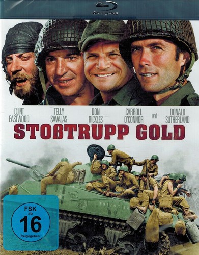 BLU-RAY NEU/OVP - Stoßtrupp Gold (1970) - Clint Eastwood & Telly ...