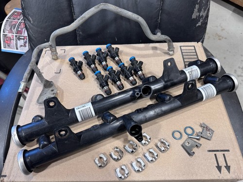 FUEL RAILS/INJECTORS SILVERADO 4.8 5.3 6.0 LS1 LS2 LS6 LQ9 LQ4 GM Non ...