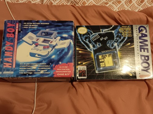 nintendo gameboy original with handy boy | eBay