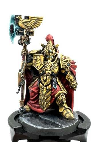 Warhammer 40K: Adeptus Custodes Trajann Valoris Pro Painted | eBay